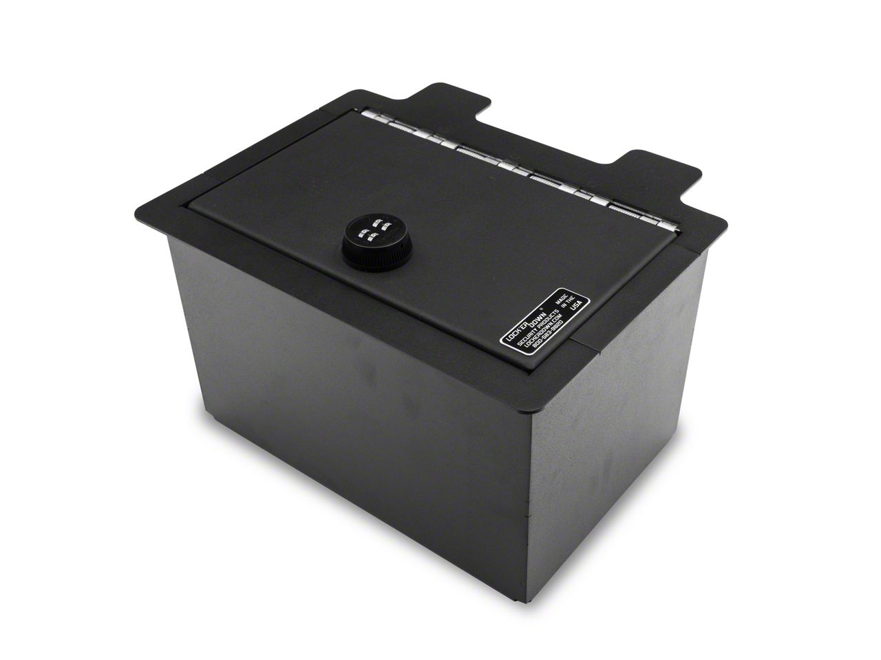 Lock'er Down Silverado 1500 Console Safe; 4 Digit Combination Lock ...