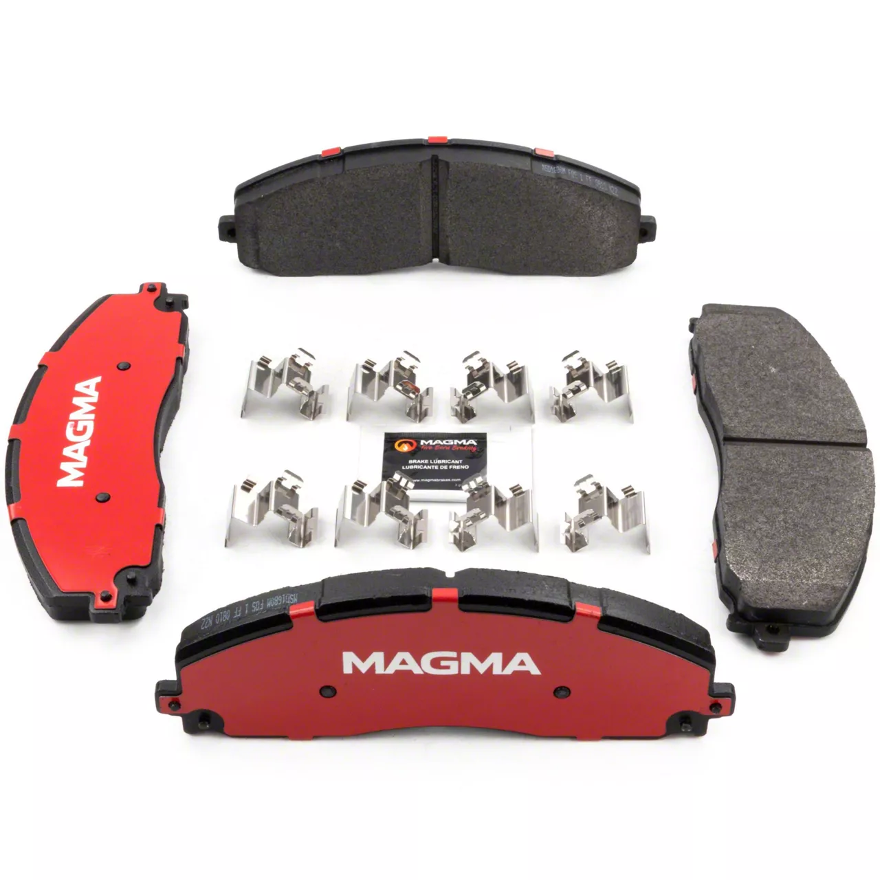 Magma Brakes F-250 Super Duty Severe Duty Semi-Metallic Brake Pads ...