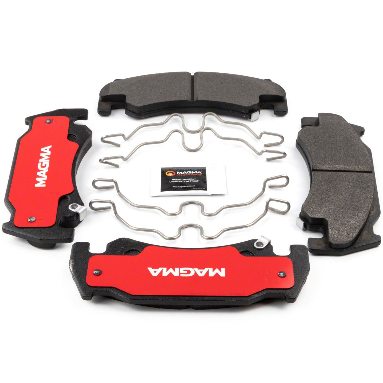 Magma Brakes RAM 1500 Severe Duty Semi-Metallic Brake Pads; Front Pair ...