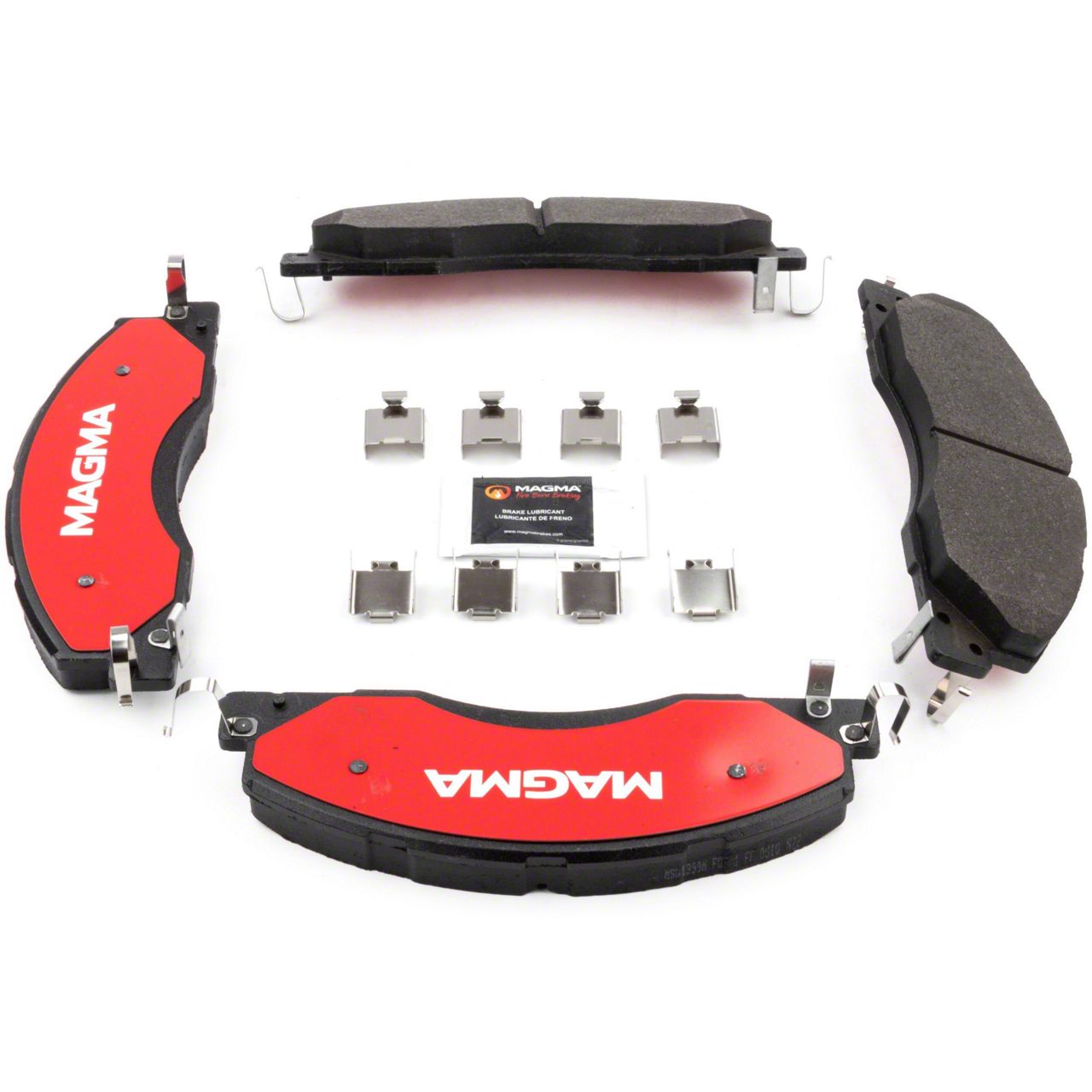 Magma Brakes RAM 2500 Severe Duty Semi-Metallic Brake Pads; Front Pair ...