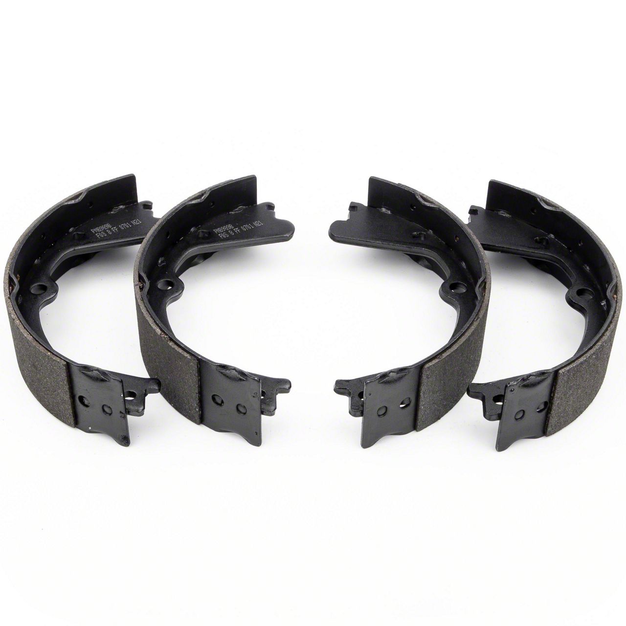 Magma Brakes Sierra 3500 Premium Parking Brake Shoes; Rear PMB989B (11 ...