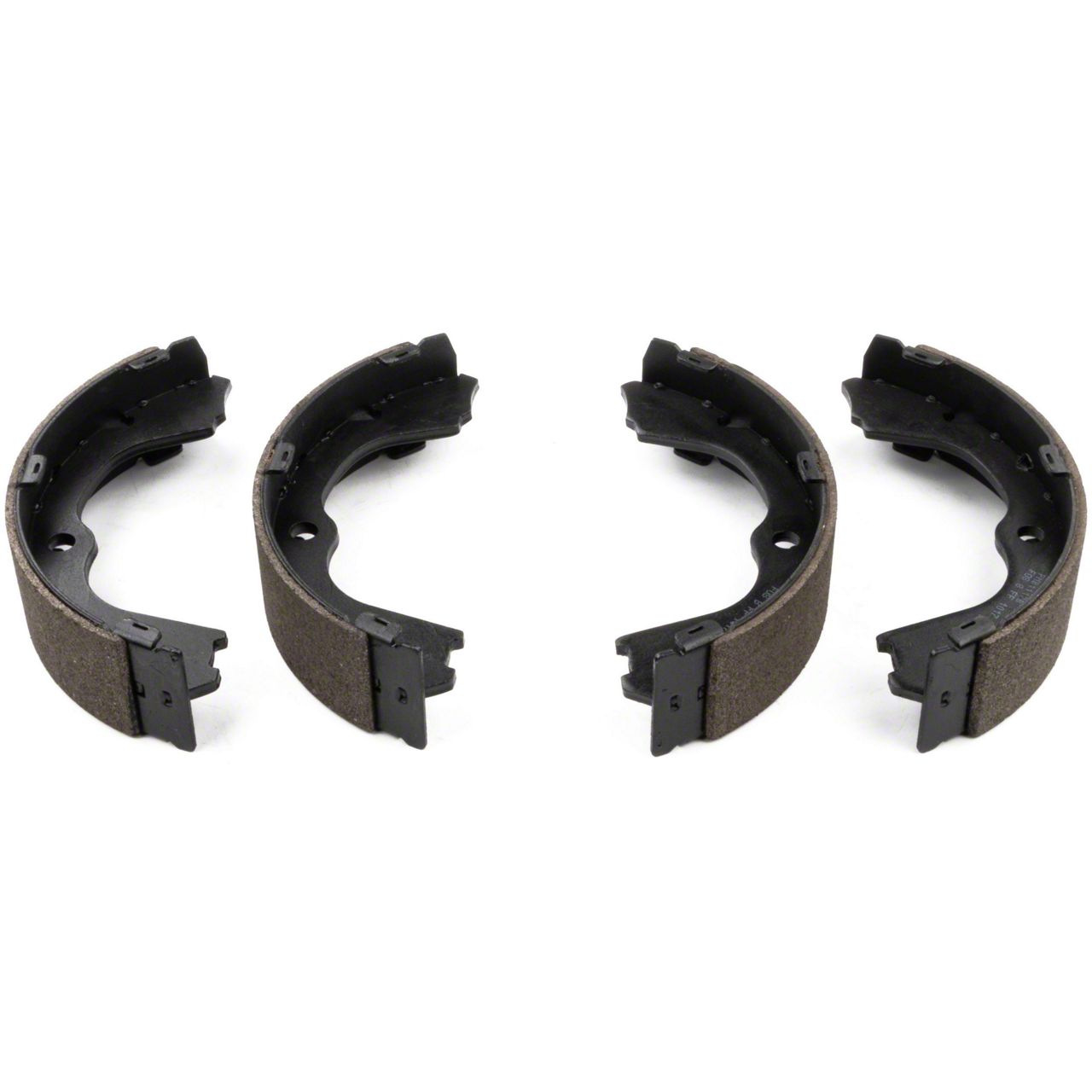 Magma Brakes Silverado 3500 Premium Parking Brake Shoes; Rear PMB1117B ...