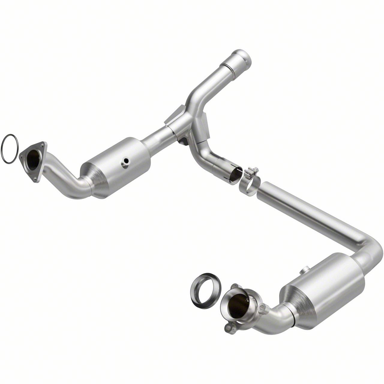 Magnaflow Yukon Direct-Fit Catted Y-Pipe; OEM Grade 280656 (21-26 5.3L ...