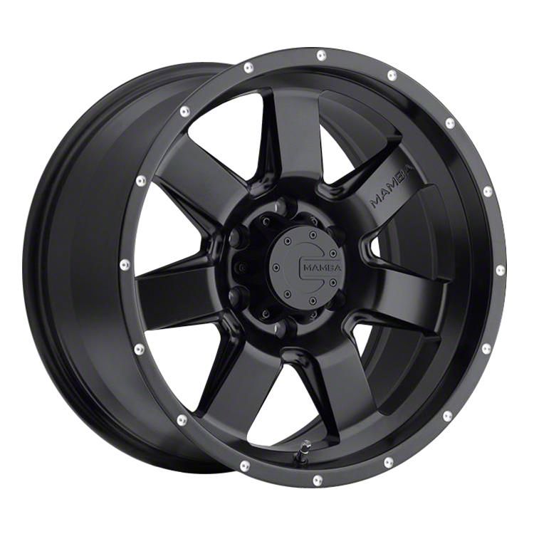 Mamba Offroad Wheels Sierra 1500 Type M14 Matte Black 6-Lug Wheel; 20x9 ...