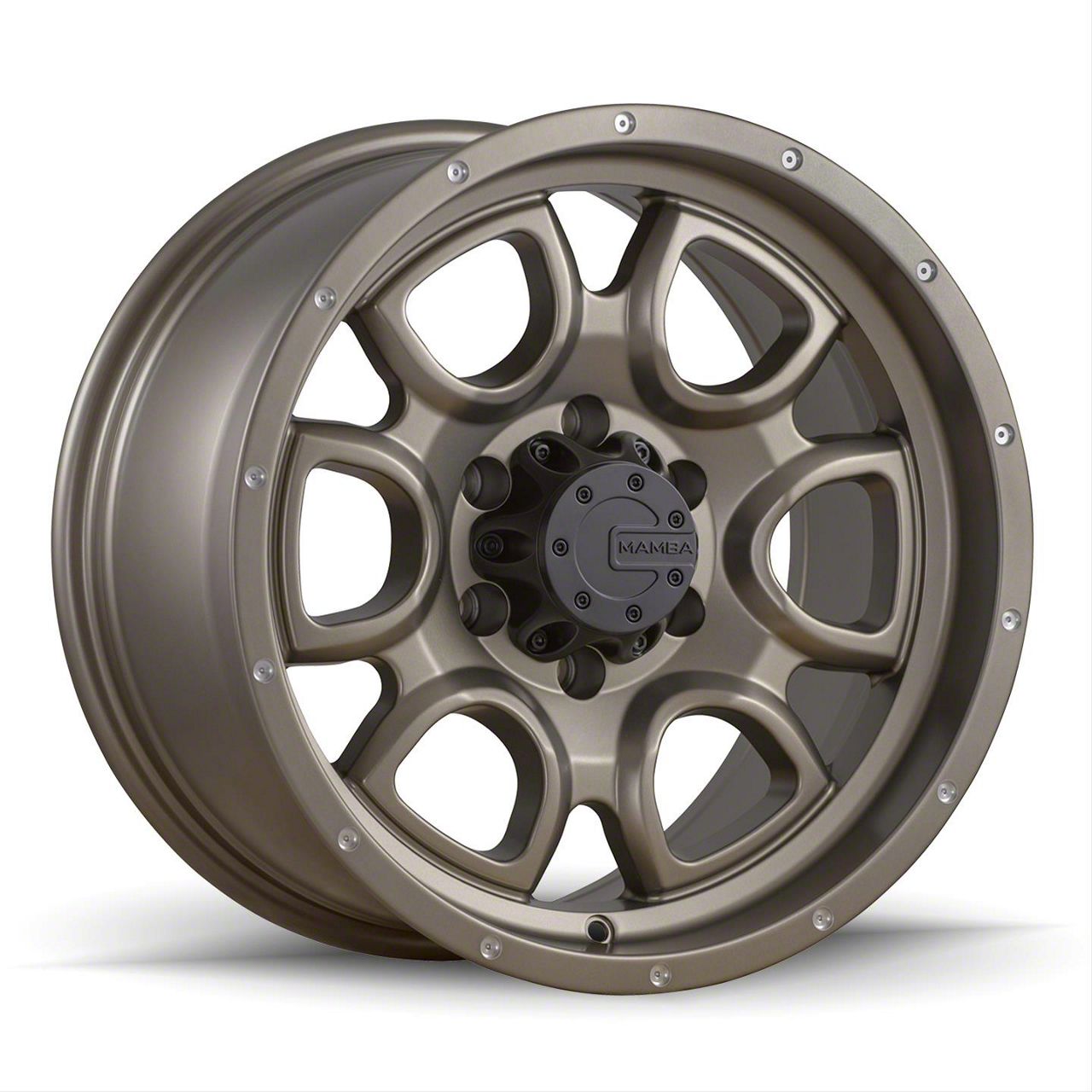 Mamba Offroad Wheels Sierra 1500 Type M19 Matte Bronze 6-Lug Wheel ...