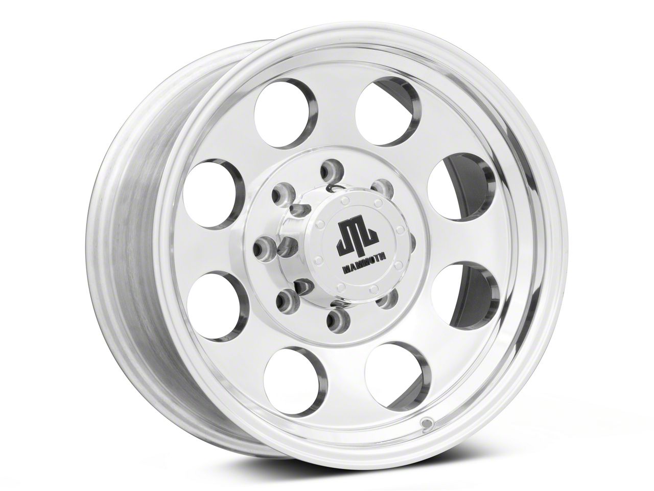 Mammoth F-250 Super Duty 8 Aluminum Polished 8-Lug Wheel; 18x9; -6mm ...