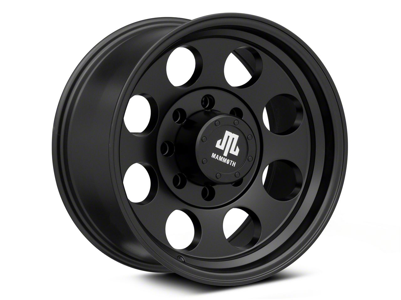 Mammoth F-250 Super Duty 8 Aluminum Matte Black 8-Lug Wheel; 18x9; -6mm ...
