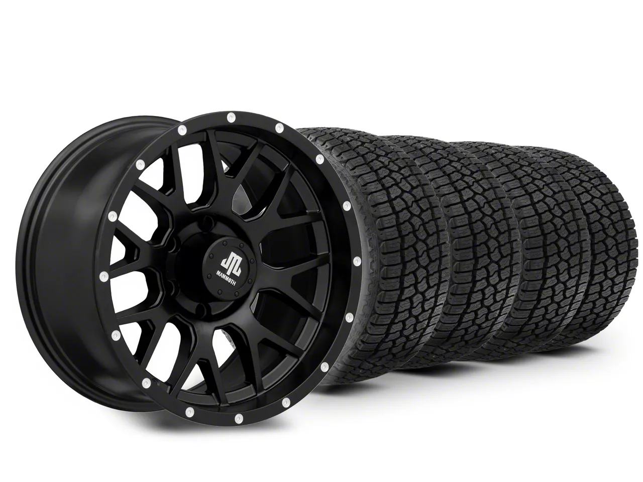 F-150 17x9 Mammoth Beadlock Wheel & 33in Milestar All-Terrain Patagonia ...