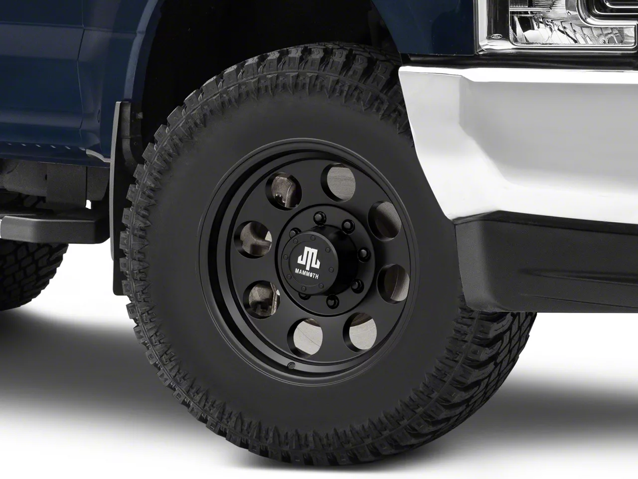 Mammoth F-350 Super Duty 8 Aluminum Matte Black 8-Lug Wheel; 18x9; -6mm ...