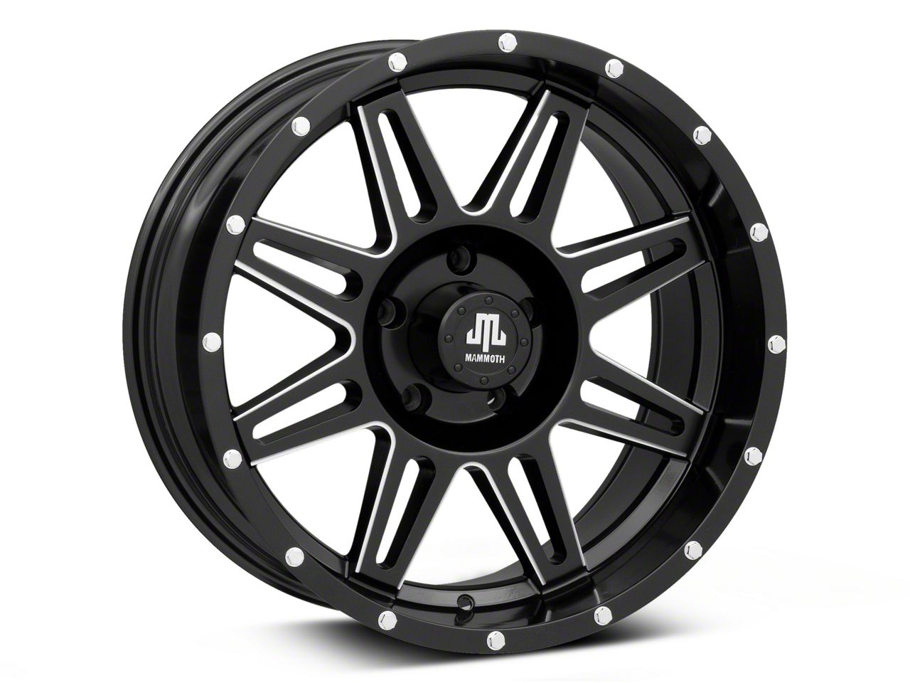 Mammoth RAM 1500 TR8 Satin Black 5-Lug Wheel; 20x10; -12mm Offset ...