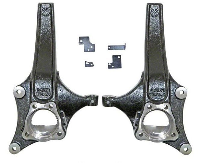 Max Trac Silverado 1500 3.50-Inch Front Lift Spindles 701935 (19-26 2WD ...