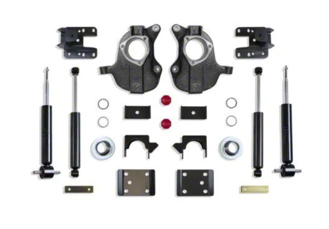 Max Trac Silverado 1500 Lowering Kit; 3 to 5-Inch Front / 4 to 6-Inch ...
