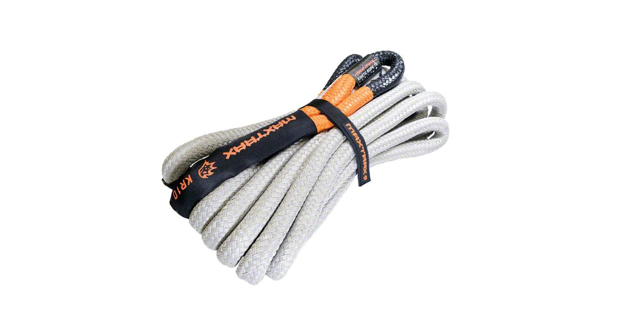 MAXTRAX Ranger 15/16-Inch x 33-Foot Kinetic Rope; Grey MTXKR10 - Free ...