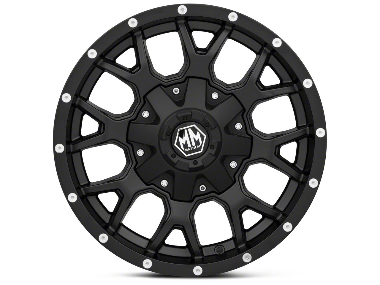 F-150 17x9 Mayhem Warrior Wheel & 33in Milestar All-Terrain Patagonia ...