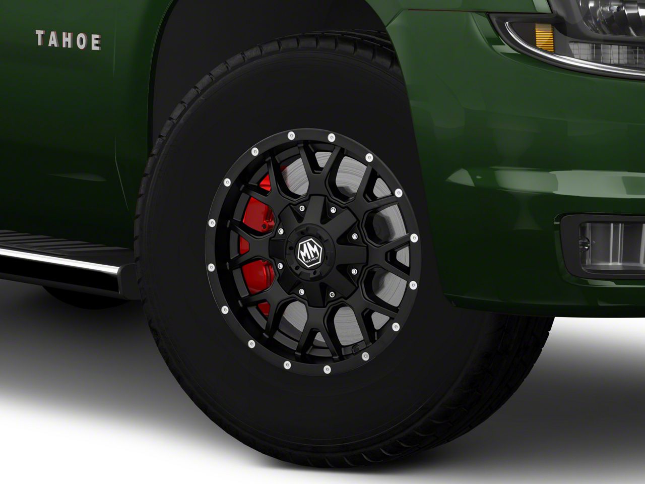 Mayhem Wheels Tahoe Warrior Matte Black 6-Lug Wheel; 17x9; 18mm Offset ...