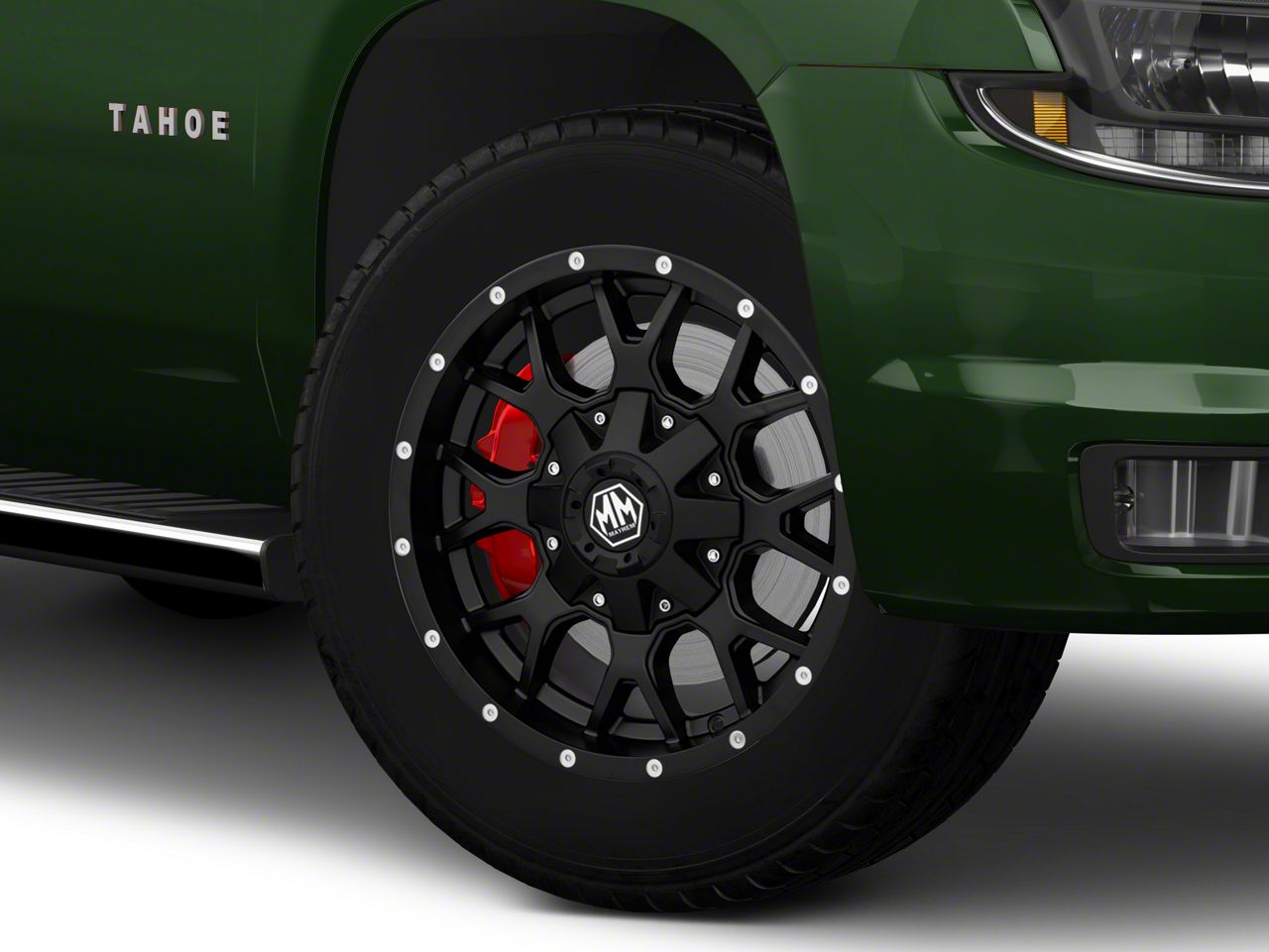 Mayhem Wheels Tahoe Warrior Matte Black 6-Lug Wheel; 20x9; -8mm Offset ...