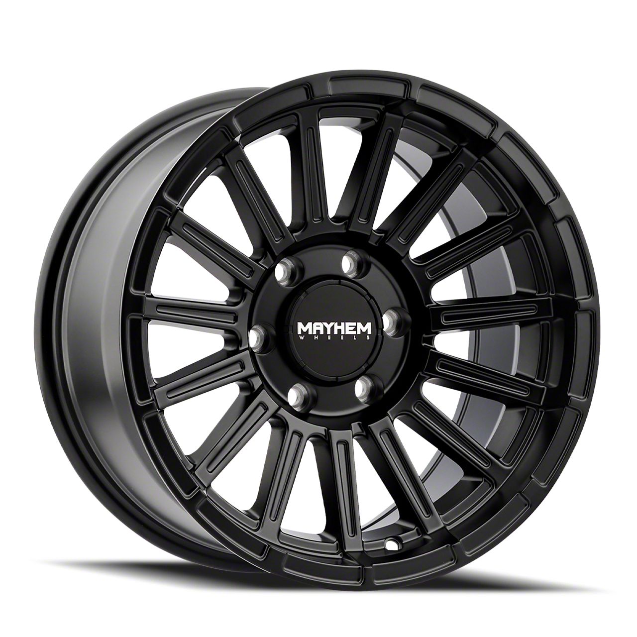 Mayhem Wheels Ranger Granite Satin Black 6-Lug Wheel; 17x9; 0mm Offset ...
