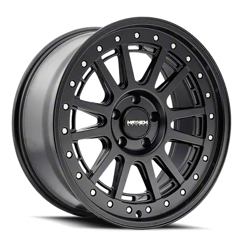 Mayhem Wheels Sierra 1500 Compass Matte Black 6-Lug Wheel; 20x9; 18mm ...
