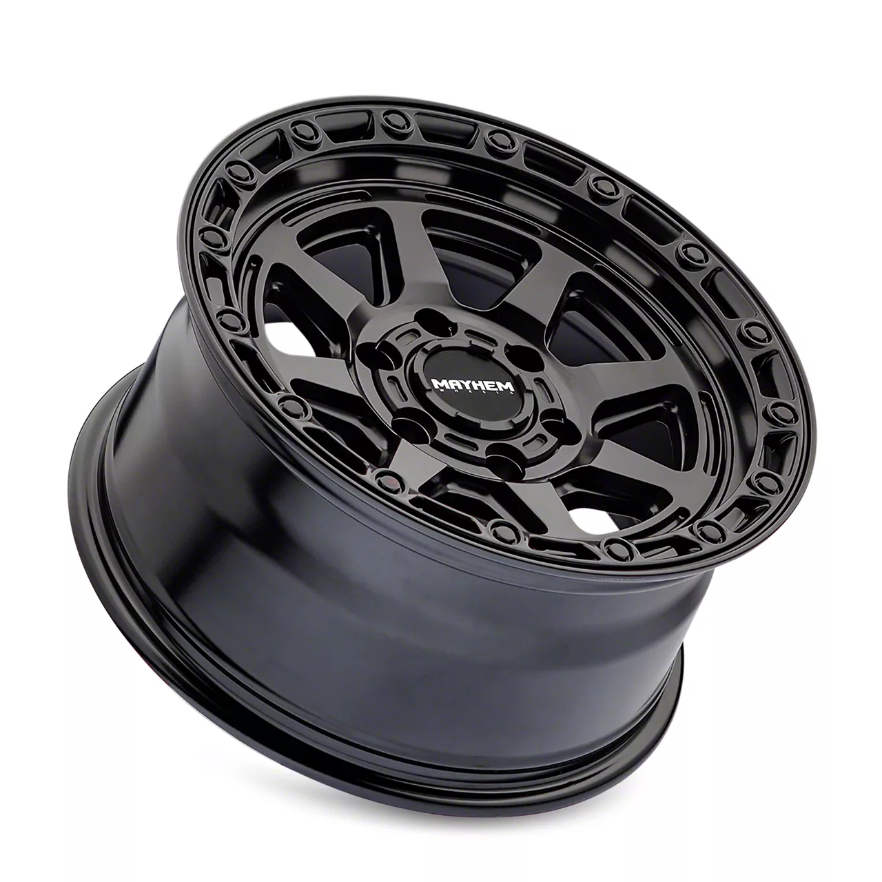 Mayhem Wheels F-150 Ridgeline Satin Black 6-Lug Wheel; 17x8.5; -6mm ...