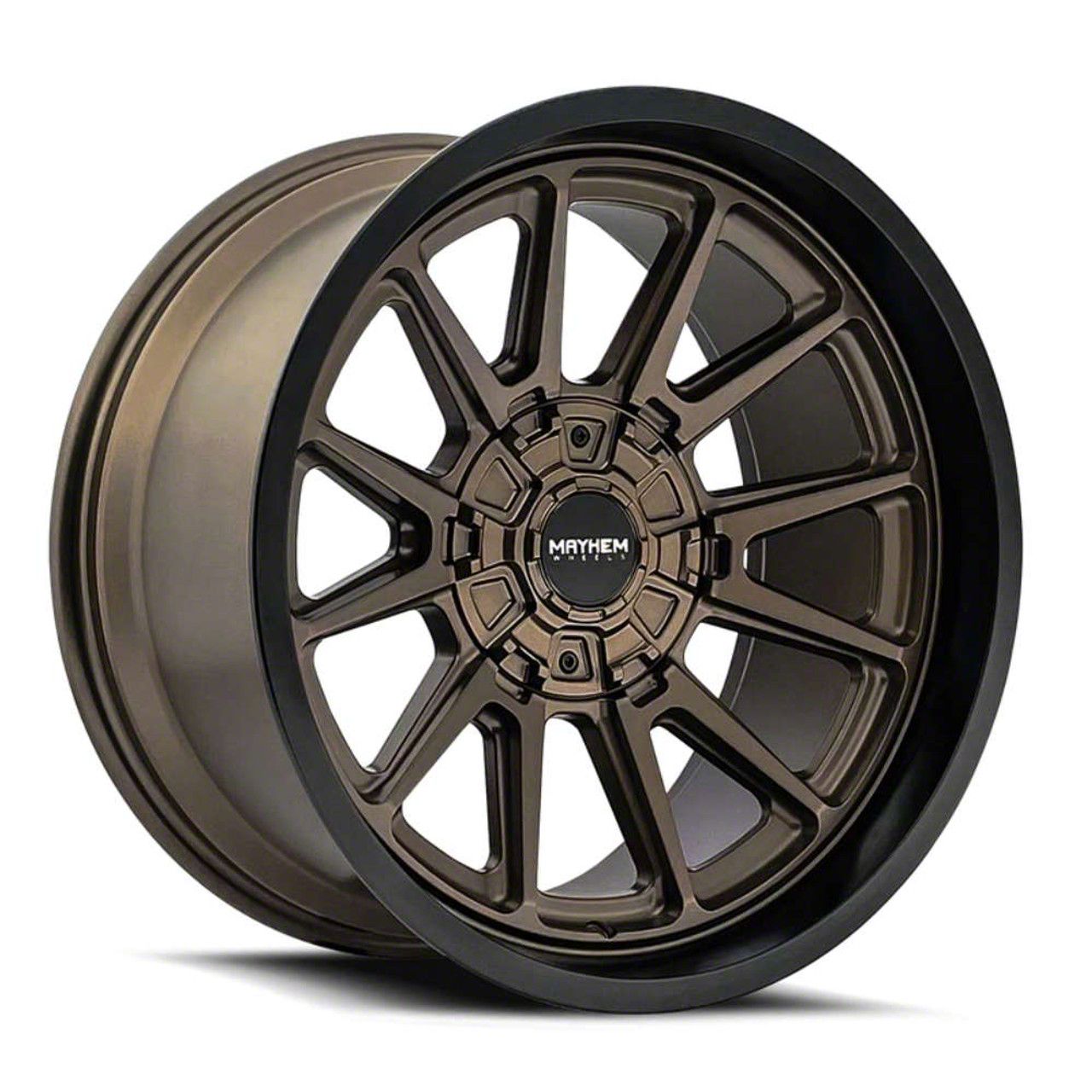 Mayhem Wheels F-250 Super Duty Intrepid Matte Bronze 8-Lug Wheel; 20x9 ...