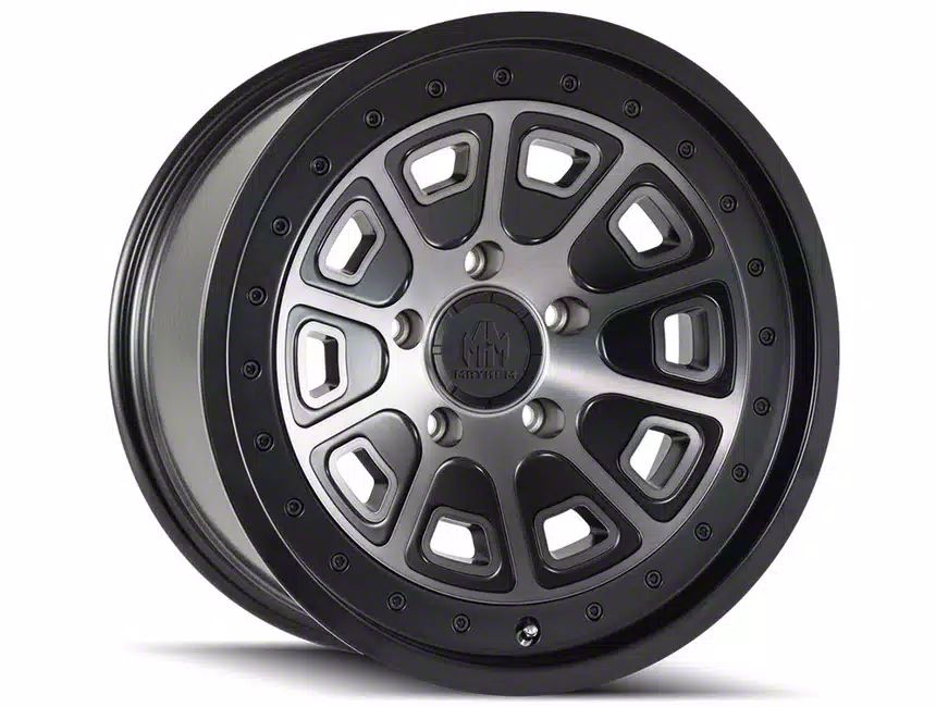 Mayhem Wheels RAM 1500 Flat Iron Matte Black with Dark Tint 6-Lug Wheel ...