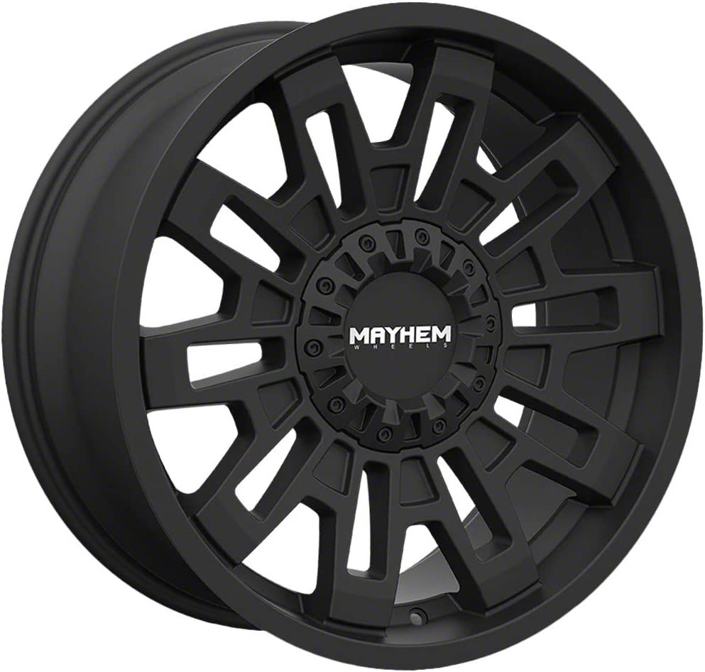 Mayhem Wheels Tahoe Cortex Matte Black 6-Lug Wheel; 20x10; -19mm Offset ...