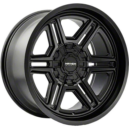 Mayhem Wheels Yukon Hermosa Matte Black 6-Lug Wheel; 20x10; -25mm ...