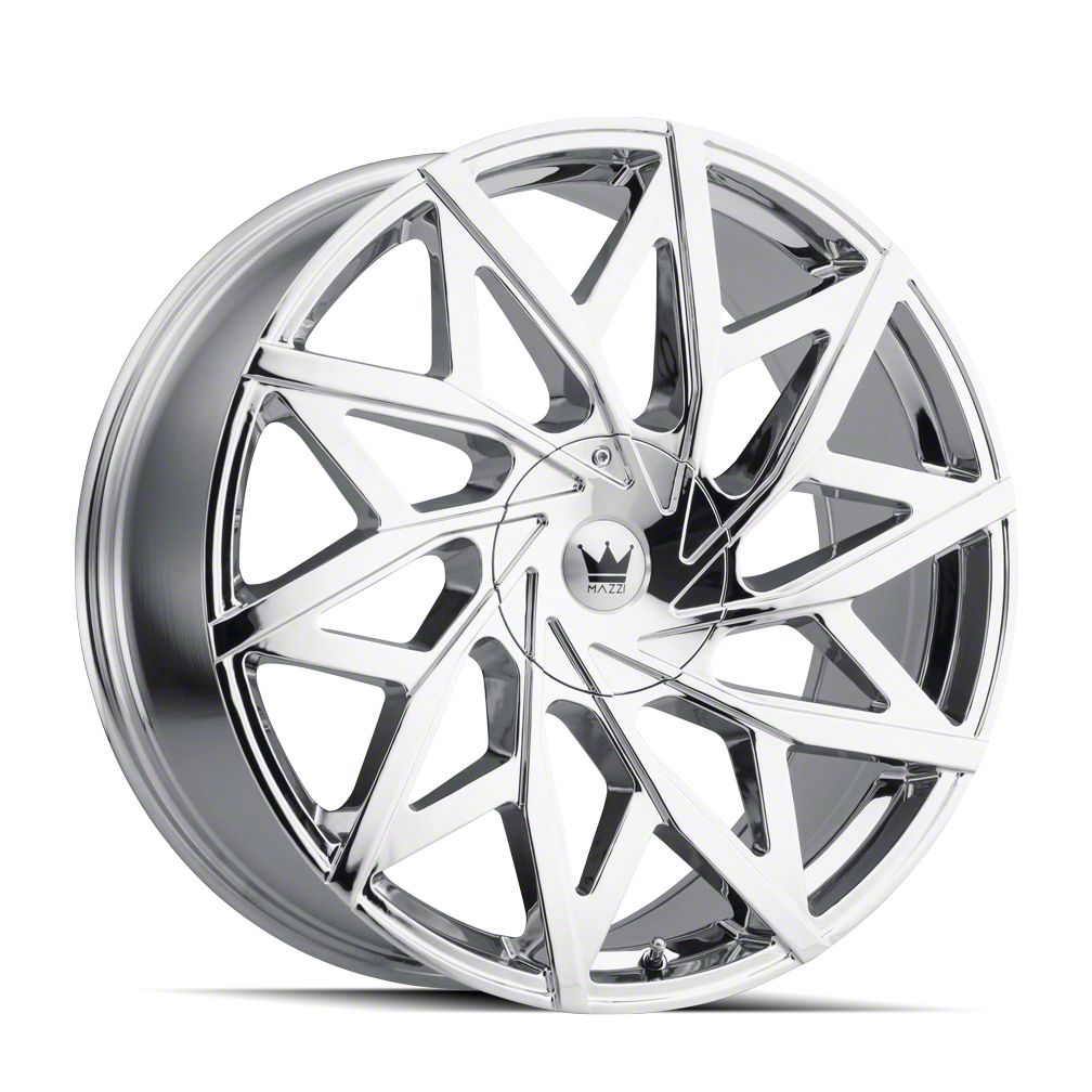 Mazzi Dakota Big Easy Chrome 5-Lug Wheel; 20x8.5; 35mm Offset 372-2814C ...