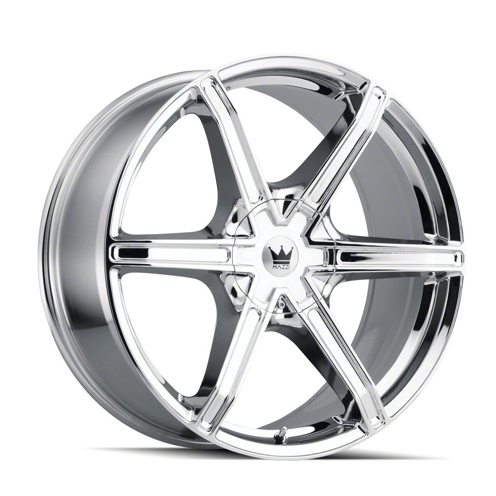 Mazzi Silverado 1500 Stilts Chrome 6-Lug Wheel; 18x8; 20mm Offset 371 ...