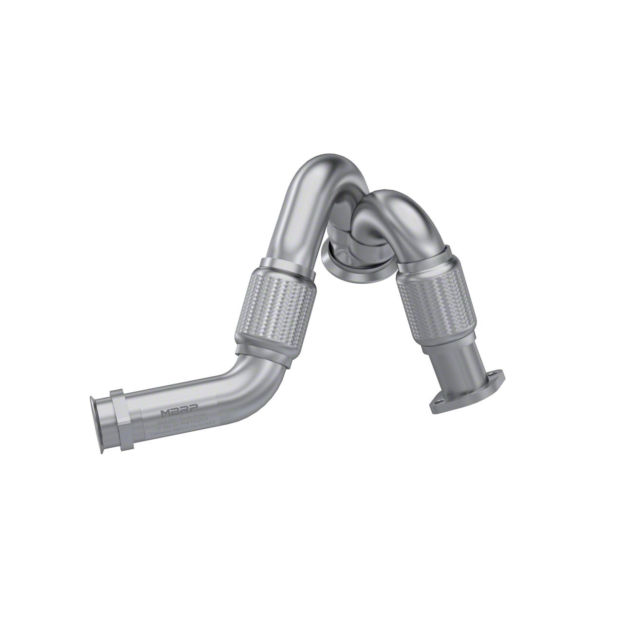 MBRP F-350 Super Duty Armor Lite Turbo Up Pipe FAL2313 (03-07 6.0L ...