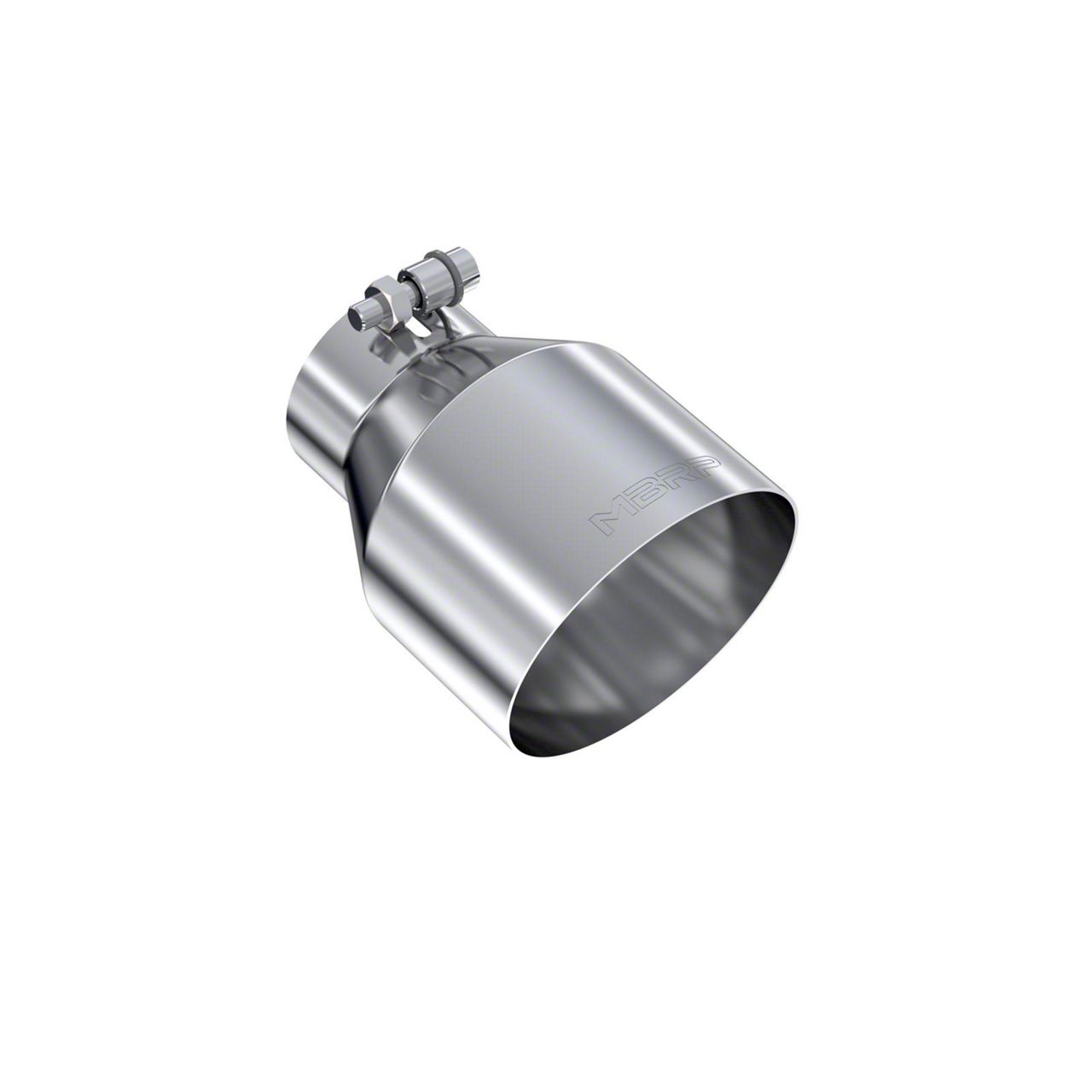 MBRP Silverado 1500 5-Inch Angled Cut Exhaust Tip; Polished T5184 (Fits ...
