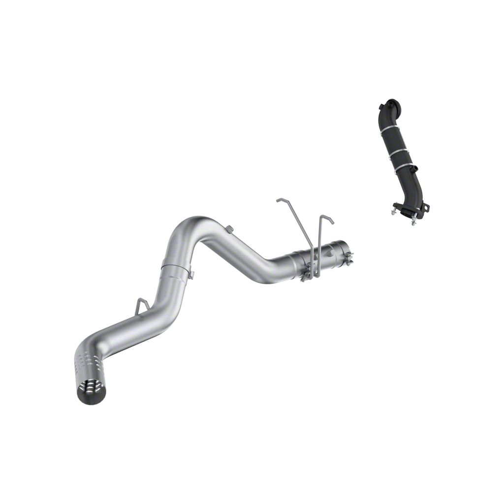 MBRP Silverado 2500 Armor Lite Filter-Back Single Exhaust System with ...