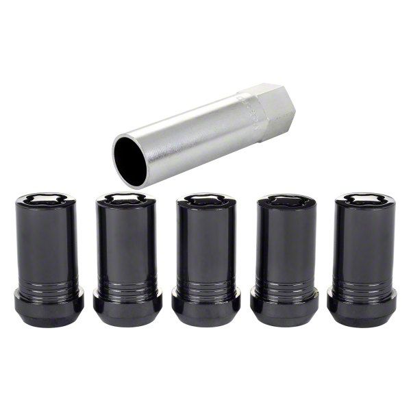 McGard F-250 Super Duty Black Tuner Style Wheel Lock Set; M14 x 1.5 ...