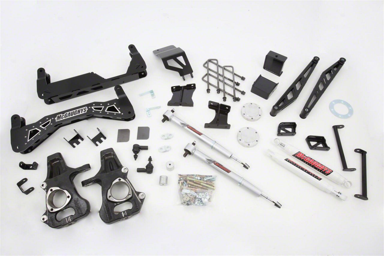 McGaughys Suspension Silverado 1500 7 to 9-Inch Premium Suspension Lift ...