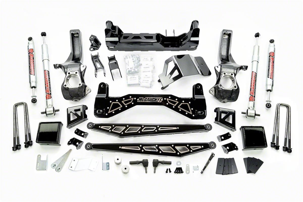 McGaughys-Suspension Silverado 1500 7 to 9-Inch Premium Suspension Lift ...