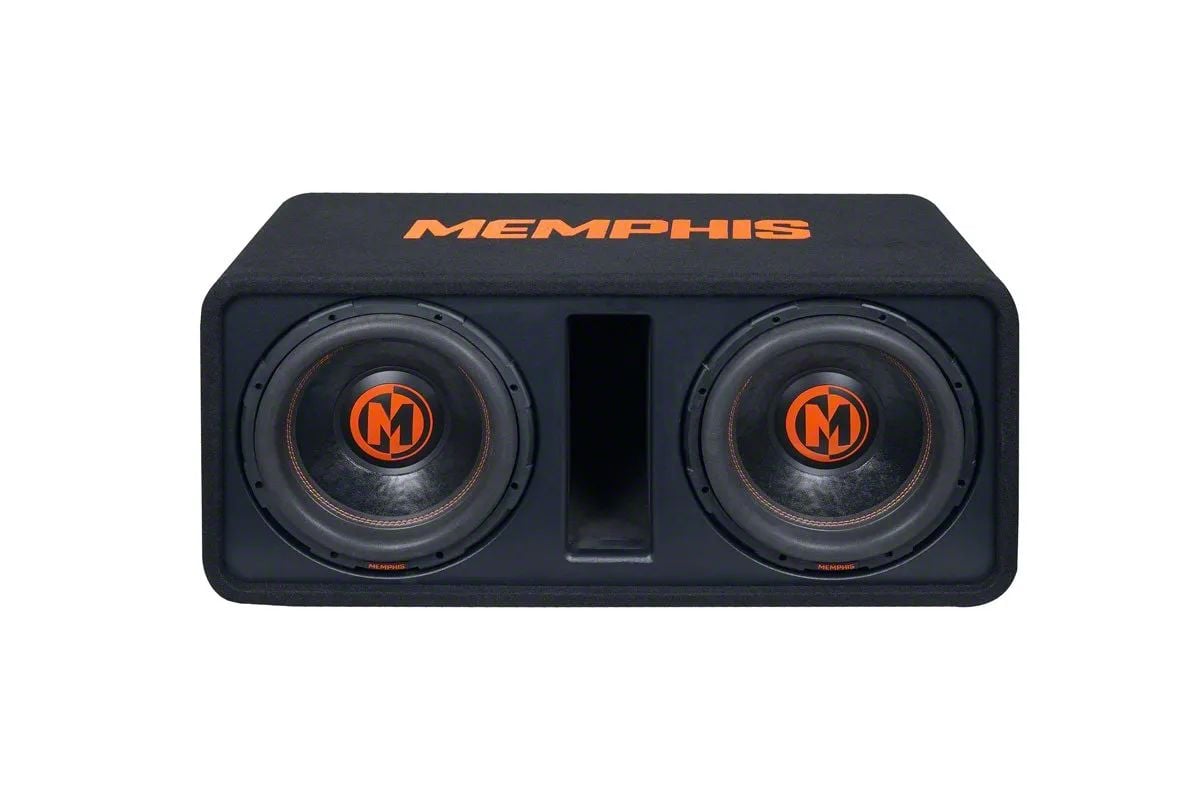 Memphis Audio Ranger MOJO Dual 12-Inch Loaded Subwoofer Enclosure ...