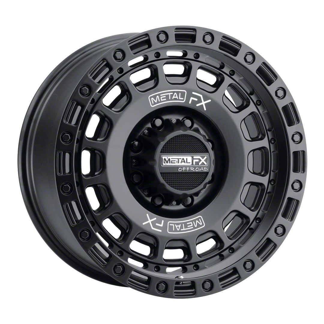 Metal FX Offroad Sierra 2500 Hitman Satin Black 8-Lug Wheel; 20x9; 18mm ...