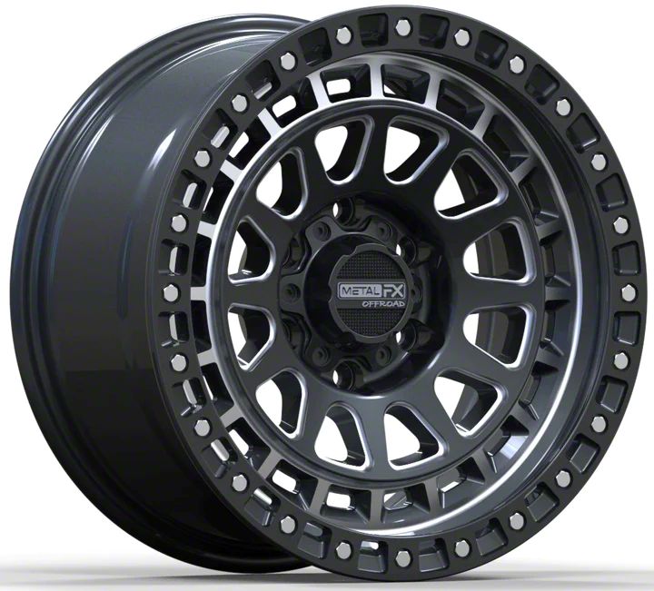 Metal FX Offroad Ranger Outlaw Satin Black 6-Lug Wheel; 17x8.5; 0mm ...