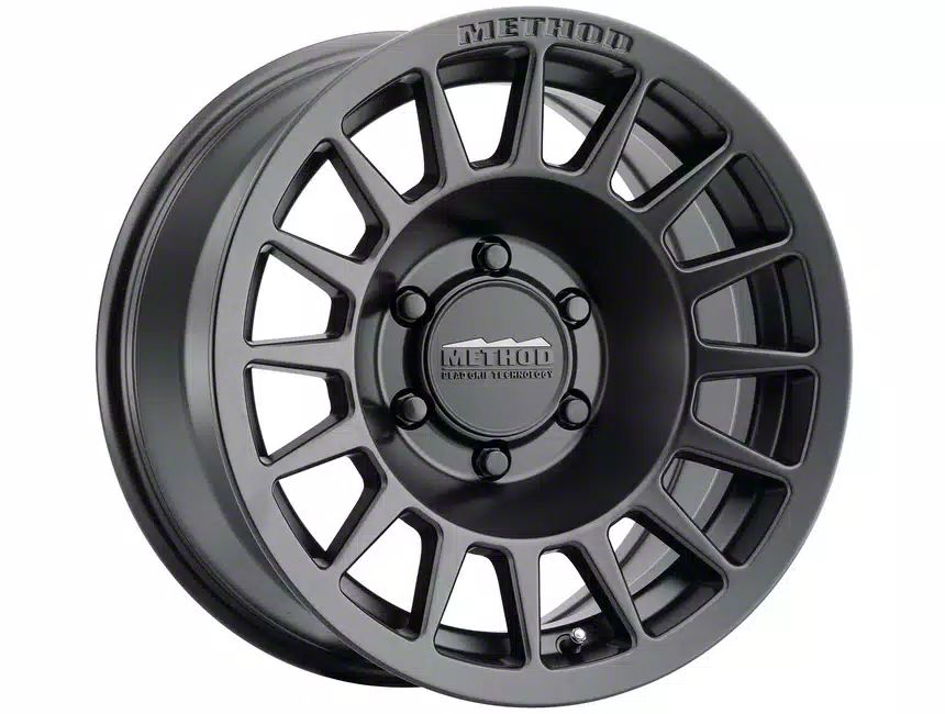 Method Race Wheels F-150 MR707 Bead Grip Matte Black 6-Lug Wheel; 17x8 ...
