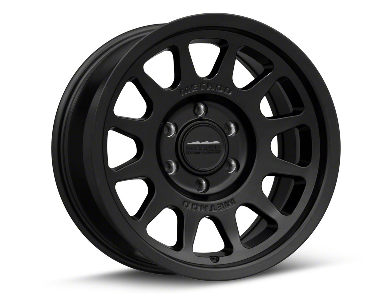 Method Race Wheels F-150 MR703 Bead Grip Matte Black 6-Lug Wheel; 17x8 ...