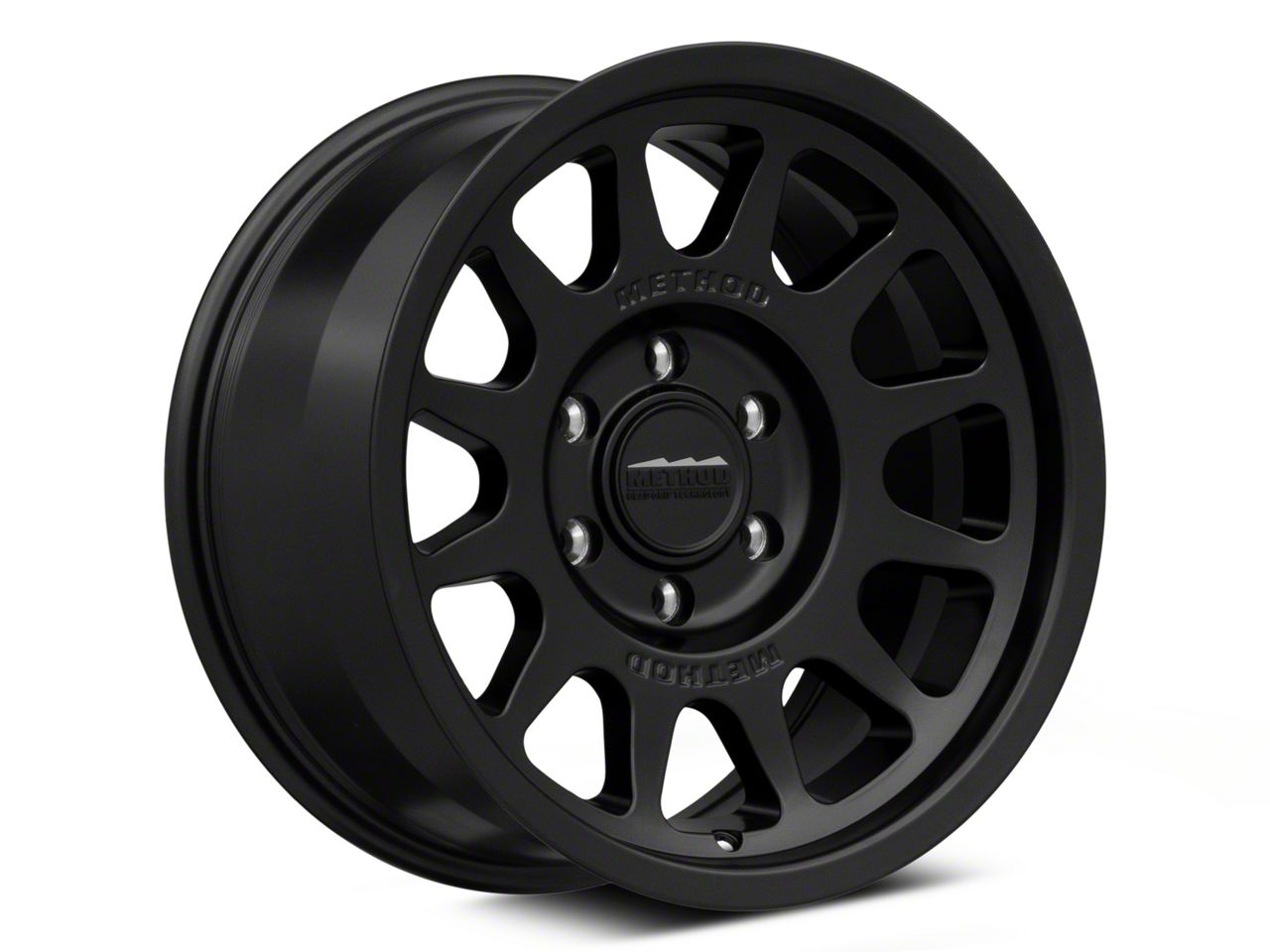 Method Race Wheels F-150 MR703 Bead Grip Matte Black 6-Lug Wheel; 17x8 ...