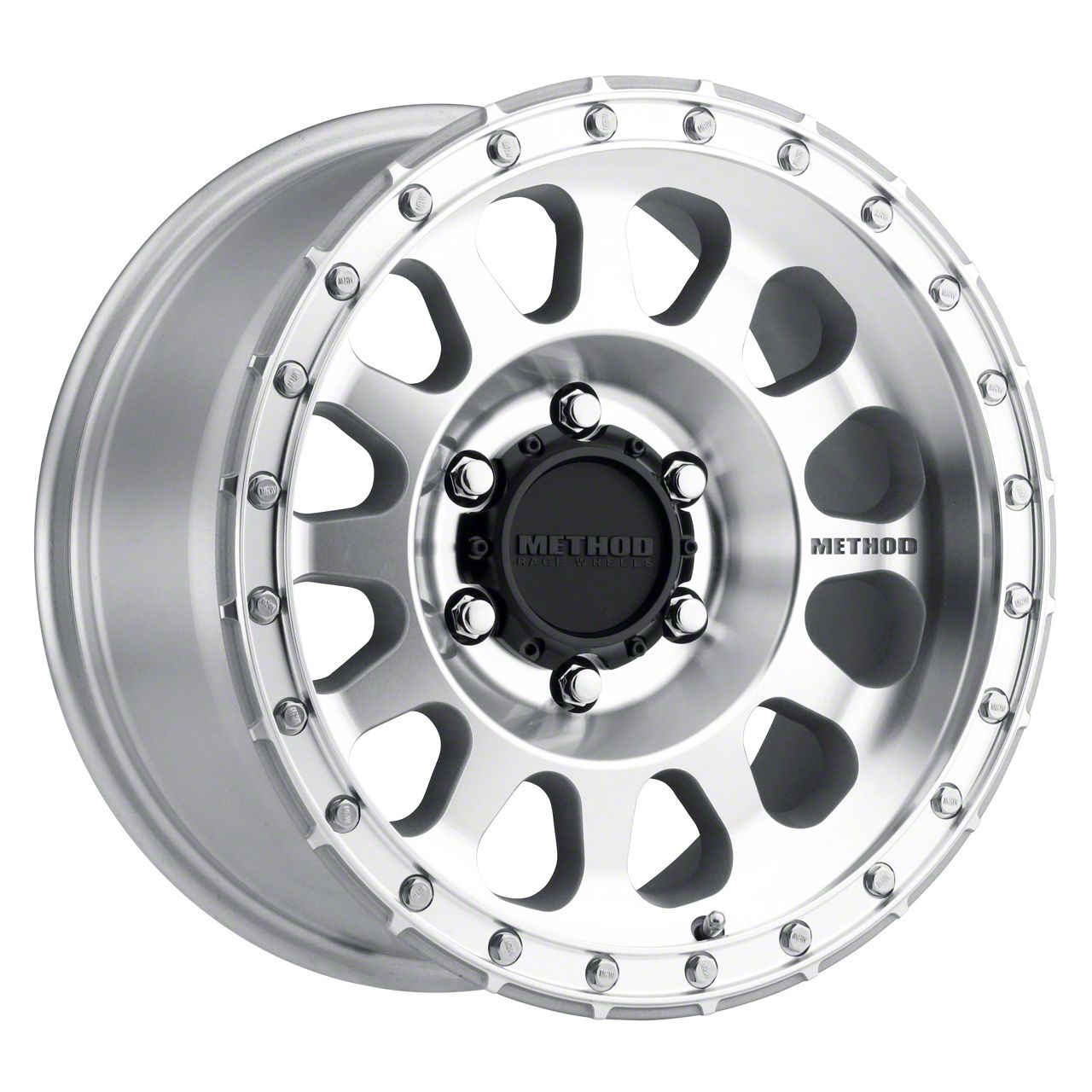 Method Race Wheels Silverado 1500 MR315 Machined 6-Lug Wheel; 17x9 ...