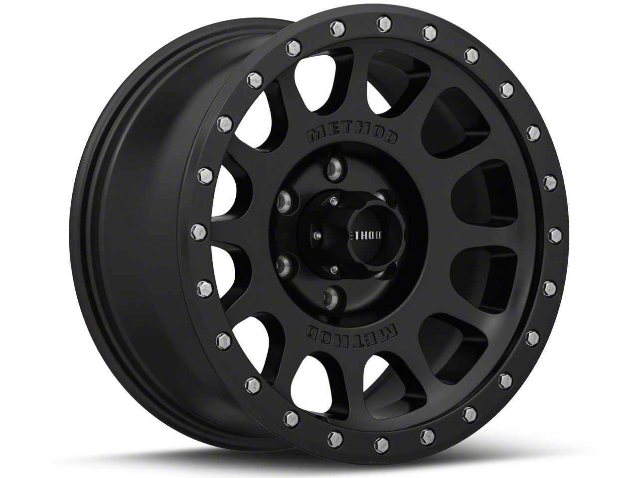 Method Race Wheels F-150 MR305 NV Matte Black 6-Lug Wheel; 17x8.5; 0mm ...
