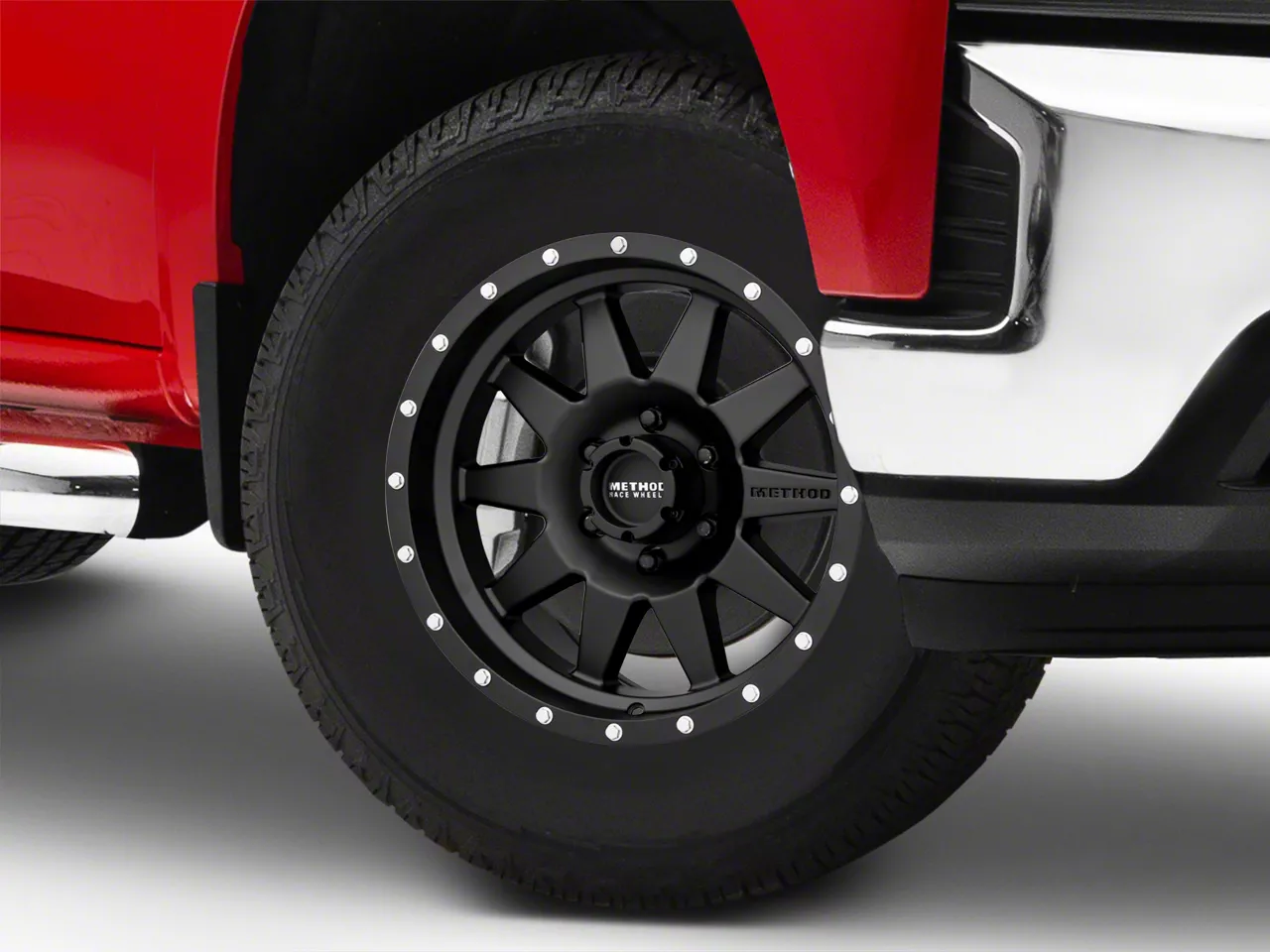 Method Race Wheels Silverado 1500 MR301 The Standard Matte Black 6-Lug ...