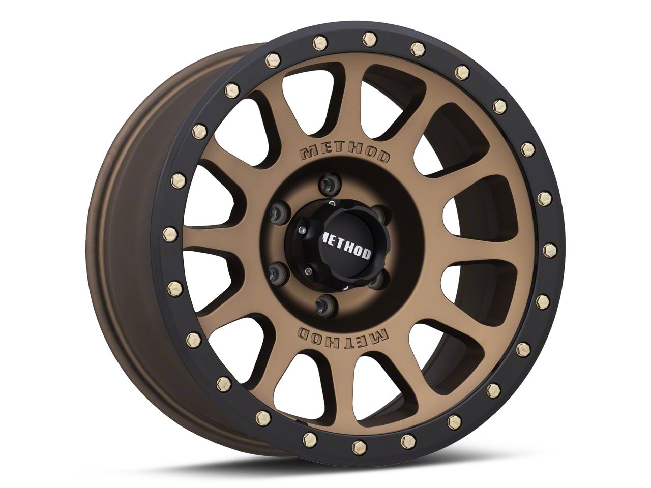 Method Race Wheels RAM 1500 MR305 NV Bronze 6-Lug Wheel; 18x9; -12mm ...