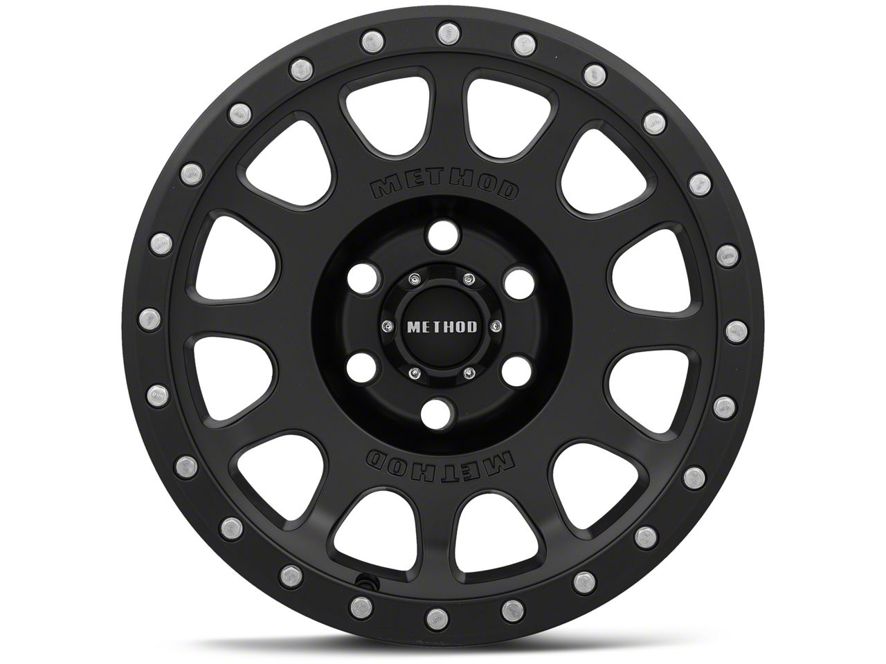 Method Race Wheels RAM 1500 MR305 NV Matte Black 6-Lug Wheel; 18x9 ...