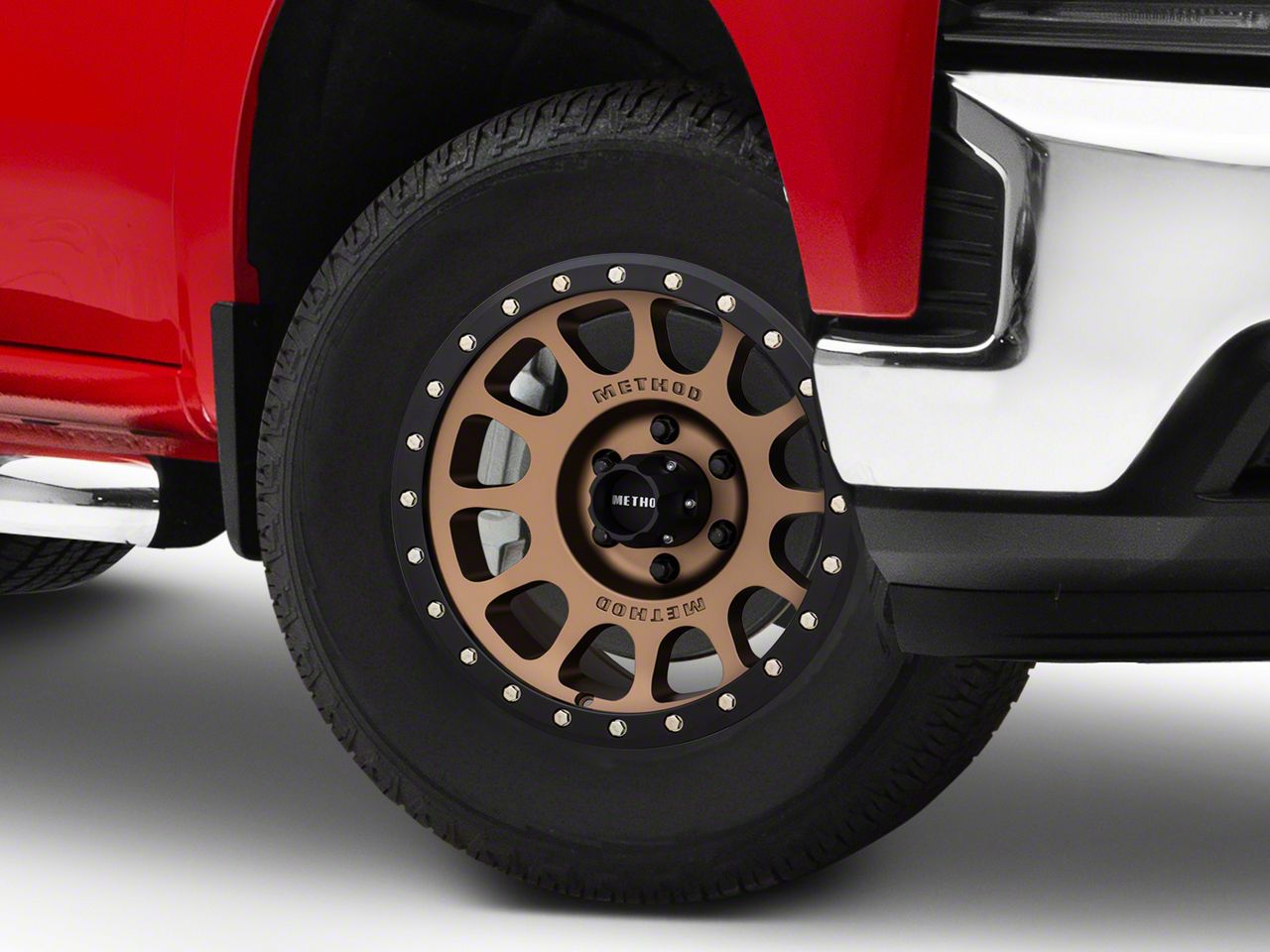 Method Race Wheels Silverado 1500 MR305 NV Bronze 6-Lug Wheel; 17x8.5 ...