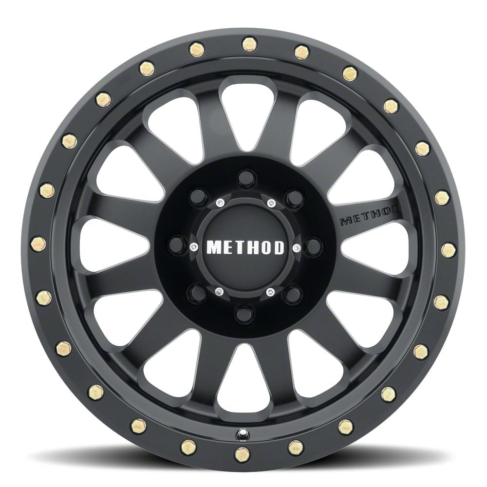 Method Race Wheels Sierra 3500 MR304 Double Standard Matte Black 8-Lug ...