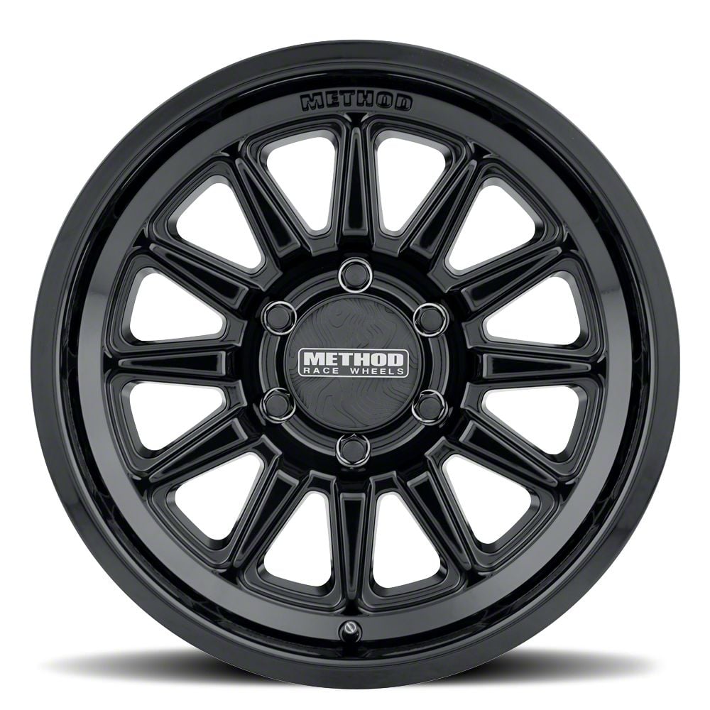 Method Race Wheels Sierra 1500 MR323 Gloss Black 6-Lug Wheel; 17x9 ...