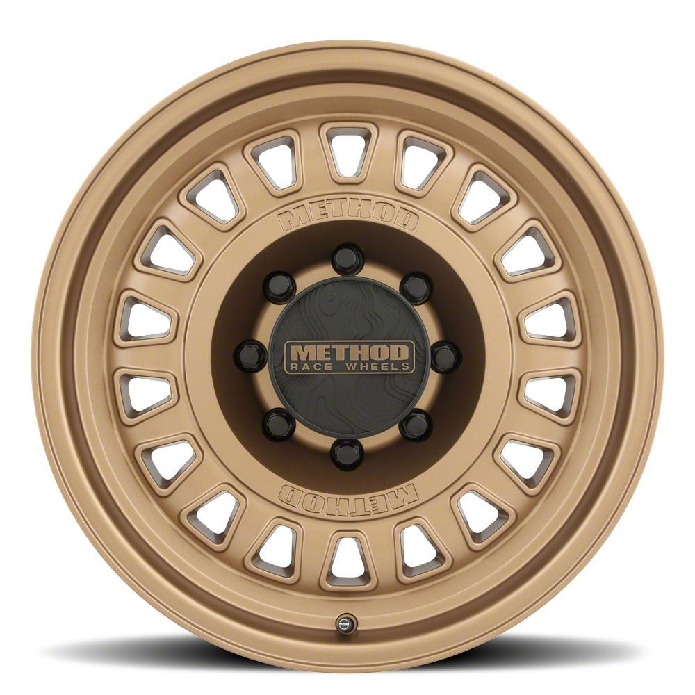 Method Race Wheels Sierra 3500 MR320 Bronze 8-Lug Wheel; 18x9; 18mm ...